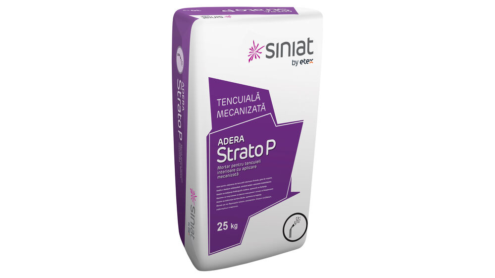 Gipsana žbuka ADERA STRATO P - Siniat